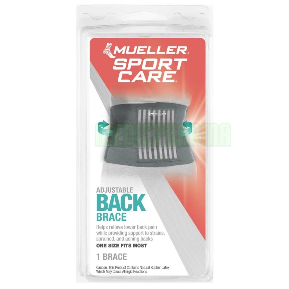 Mueller Adjustable Back Brace 91330294 ( One Size ) | Shopee Malaysia