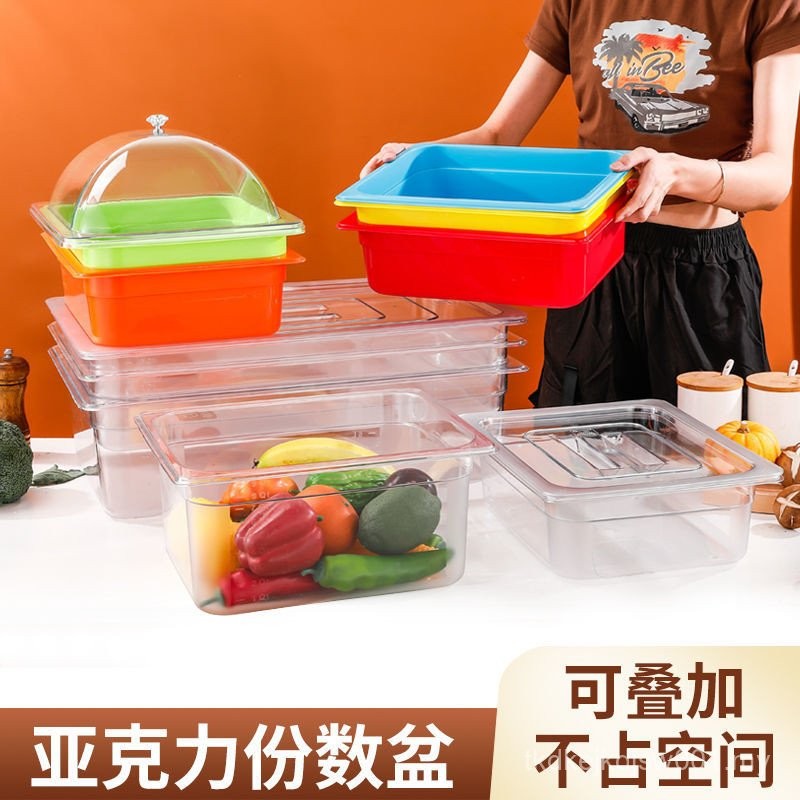 [Super 5,000 Look Back] Acrylic Food Display Plate with Lid Transparent ...