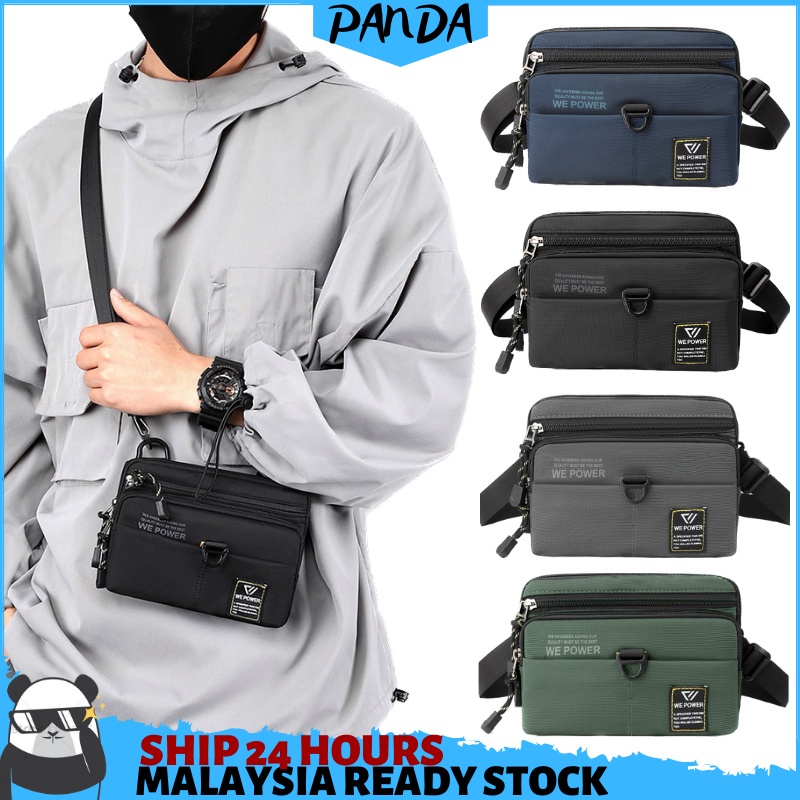 B152 PandaShop WePower Waterproof Outdoor Sports Waist Bag Men's Casual ...