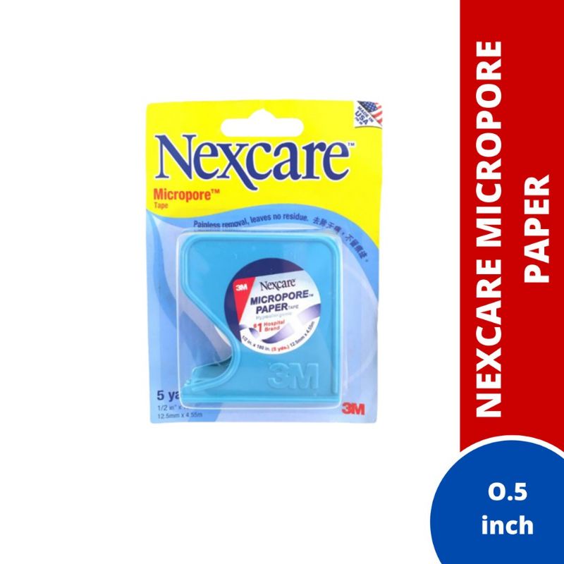 3M Nexcare Micropore Tape ( 0.5 Inch / 1.0 Inch) | Shopee Malaysia
