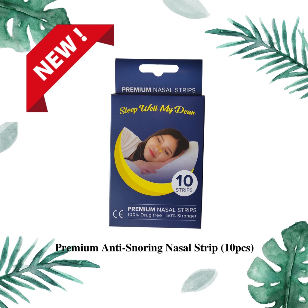 Anti Dengkur Dengkuran / Premium Nasal Anti-snoring Strips (10pcs ...
