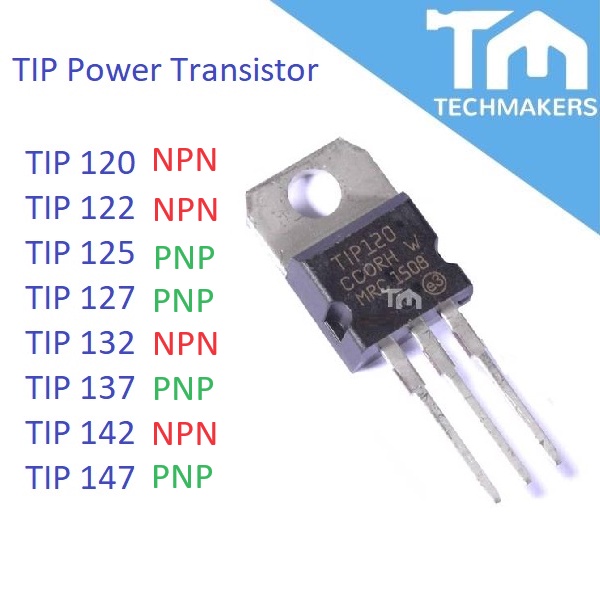 TIP32C 120 122 125 127 132 137 142 147 Darlington Power Transistor Switch TO-220 New Unit TIP120 ...