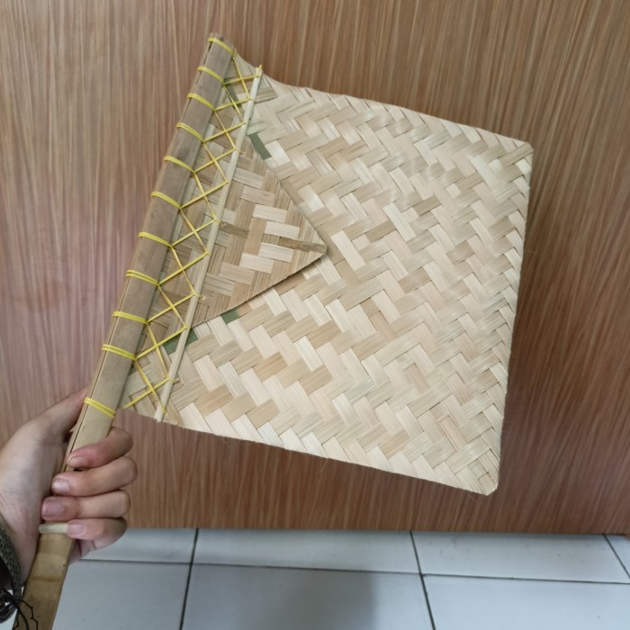 Jumbo Satay Fan Bamboo Fan Jumbo Woven Fan/ | Shopee Malaysia
