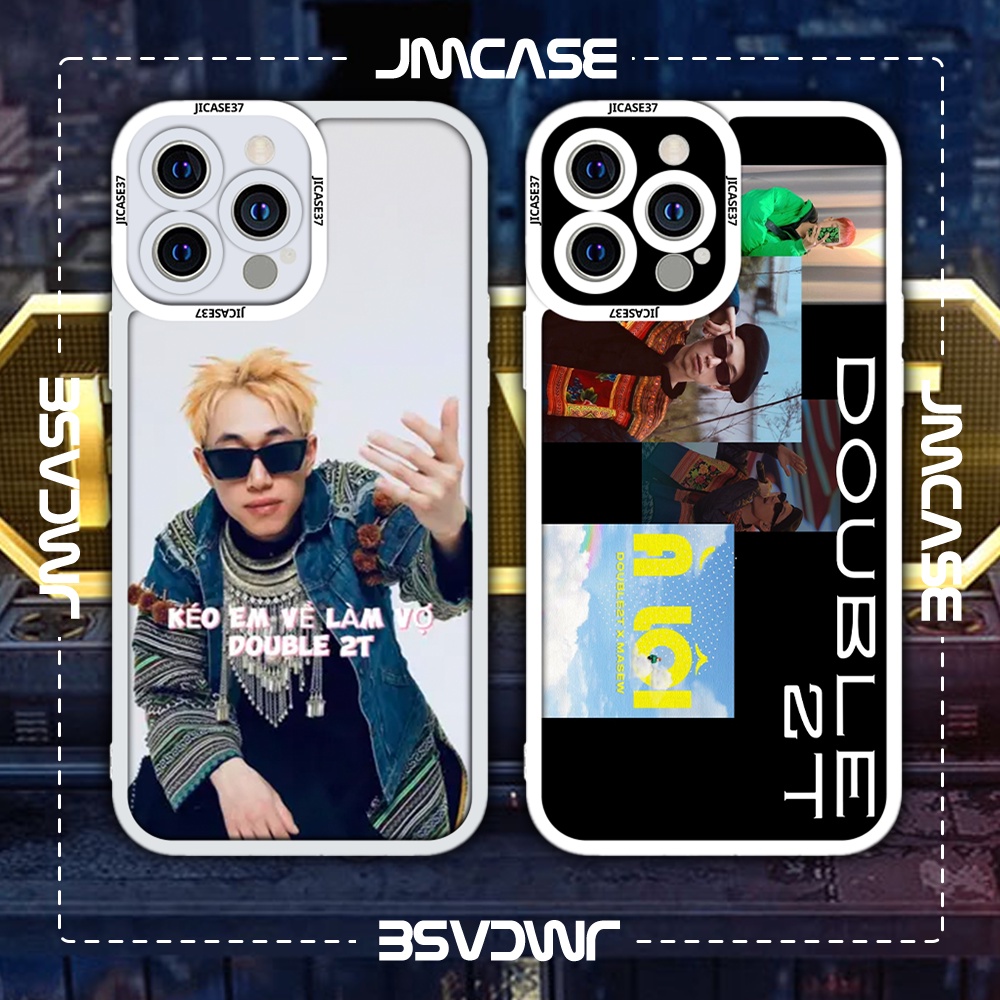 Double 2T Aesthetic Collage Rap Viet Square Edge iphone Case 8plus/x/xs ...