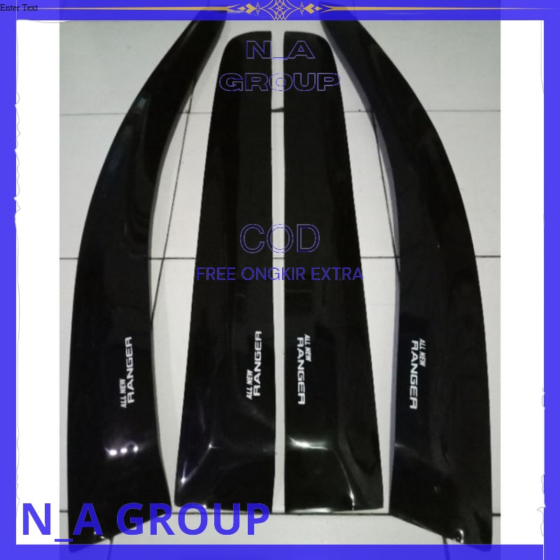 All-new FORD RANGER JUMBO WATER GUTTER FULL SET 3M | Shopee Malaysia