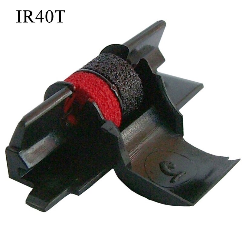 IR40T Ink Roller (Black /Red) IR 40T IR-40T CASIO HR100RC HR 150RC HR ...