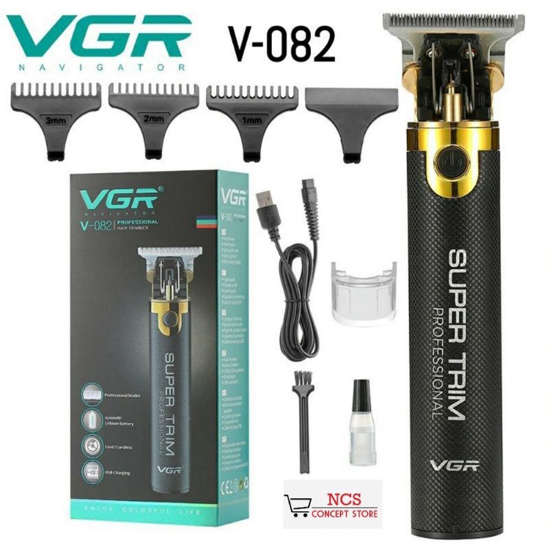 Original VGR V-082 Zero Adjustable Professional Chargeable Hair trimmer ...