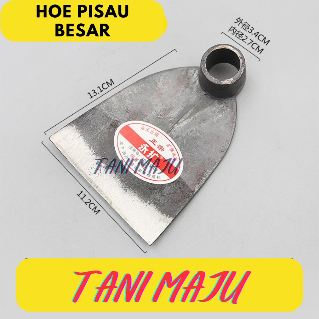 TANI MAJU / HOE / CANGKUL PACUL / HULU KAYU 80CM / GARDENING TOOLS / 2 SIZES / READY STOCK ...
