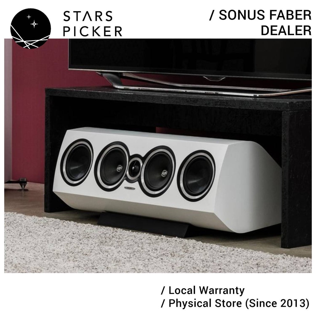 Sonus Faber SONETTO CENTER II - Passive 3-way Horizontal Center ...