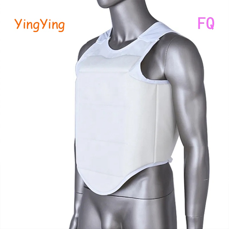FQ Adult Child Taekwondo Karate Chest Guard Vest Boxing Karate Breast ...