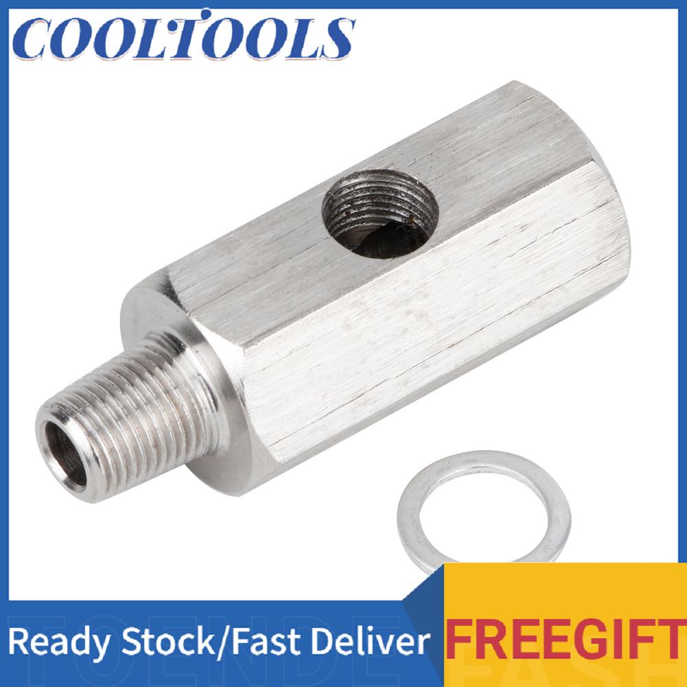 Cooltools 1/8 Inch BSPT Oil Pressure Tee Adapter Turbo Supply Feed Line ...