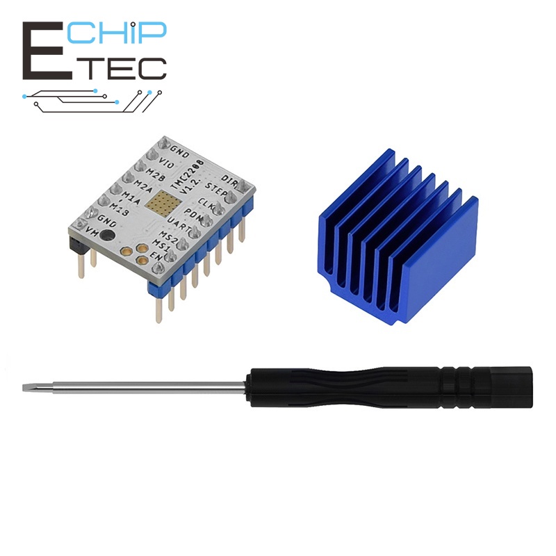 1PCS Replacing TMC2100 with new heat sink for 3D printer parts ...