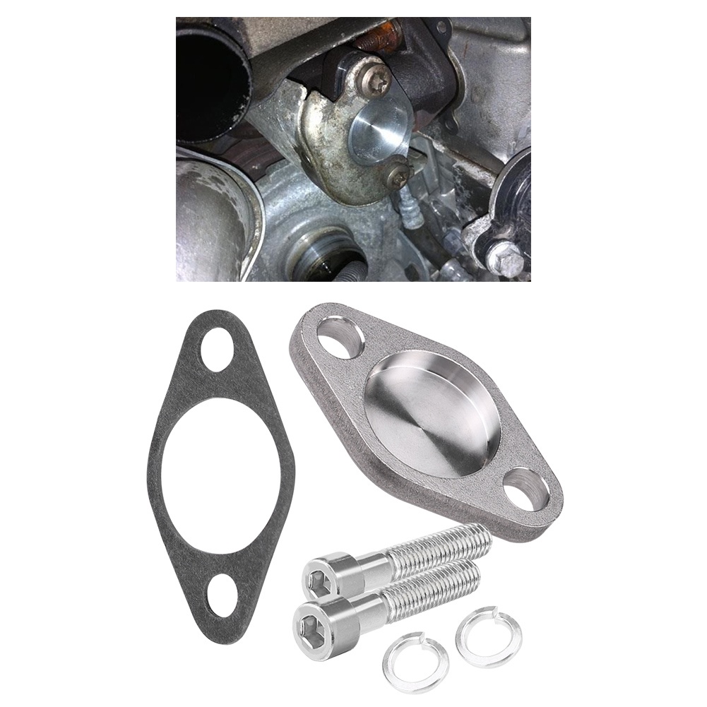 TIM EGR Valve Blanking Block Plates Kit With Gasket For BMW E53 E38 E39 ...