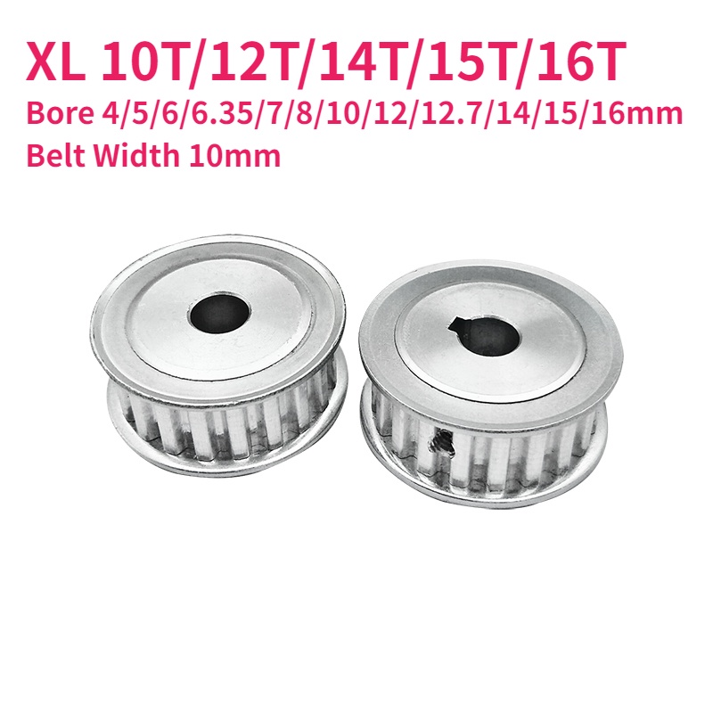 1pcs XL Timing Pulley 10T/12T/14T/15T/16 Teeth Bore 4/5/6/6.35/7/8/10 ...