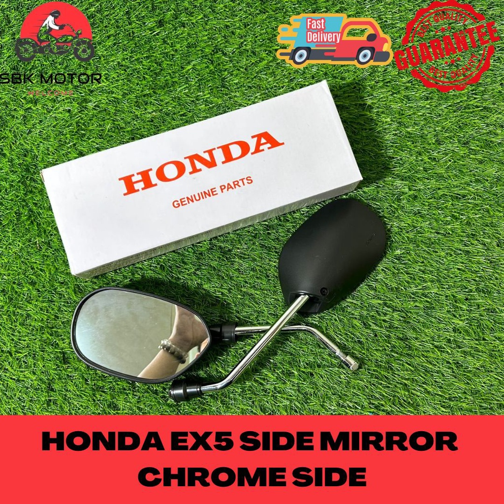 HONDA EX5 HIGH POWER EX5 DREAM EX5 CLASS SIDE MIRROR CHROME SIDE BATANG ...