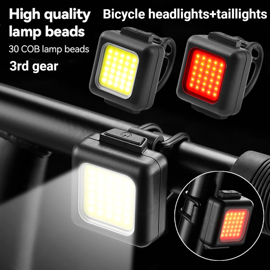 Bicycle lights, tail lights, mountain bike headlights, bicycle ...
