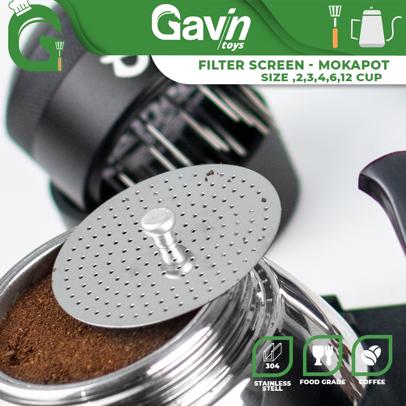 Filter Coffee Reducer Buttonscarvest - Filter Screen Moka Pot - Filter Screen Moka Pot - Tamper ...