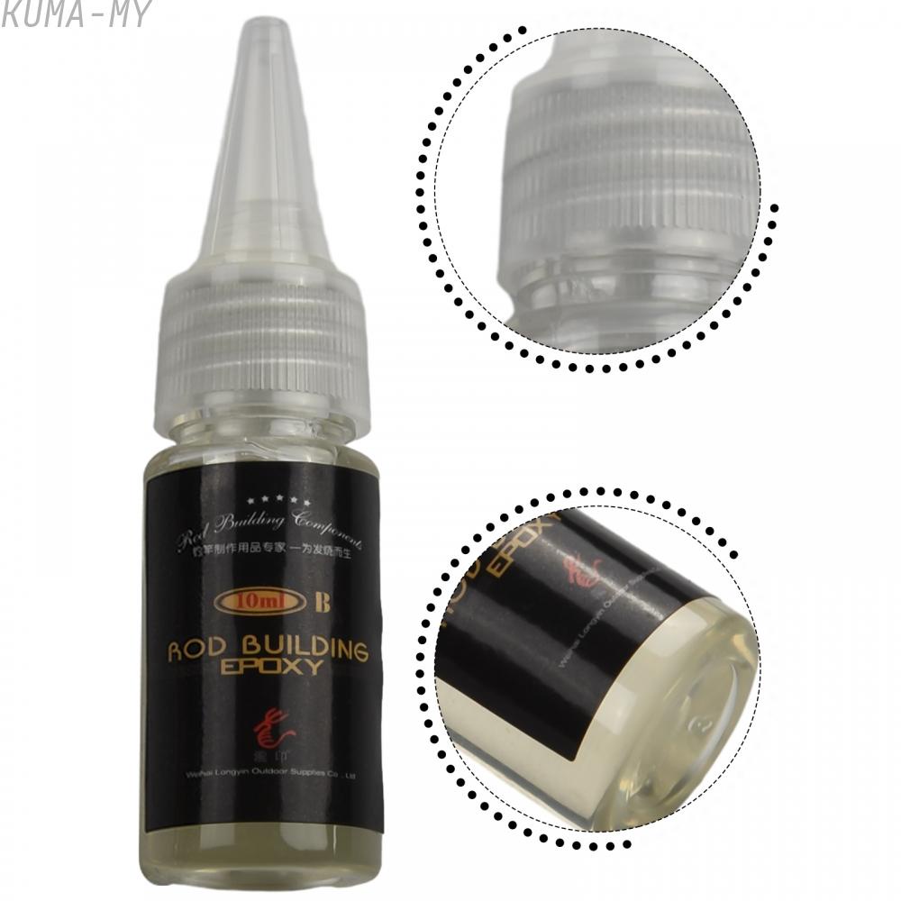 Easy to Use Fishing Rod Building Epoxy Thread Coating A+B Glue DIY Kit ...