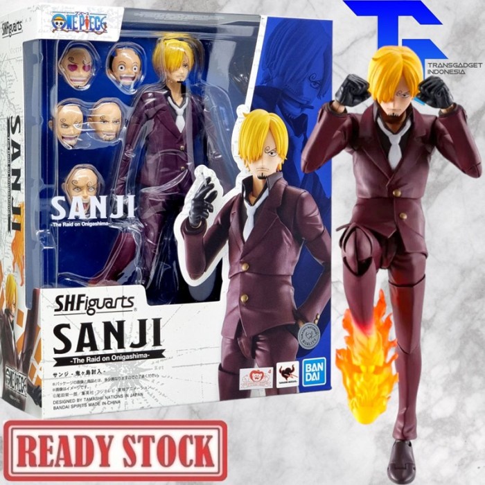 Bandai SHF One Piece Sanji - The Raid Onigashima SHFiguarts | Shopee ...