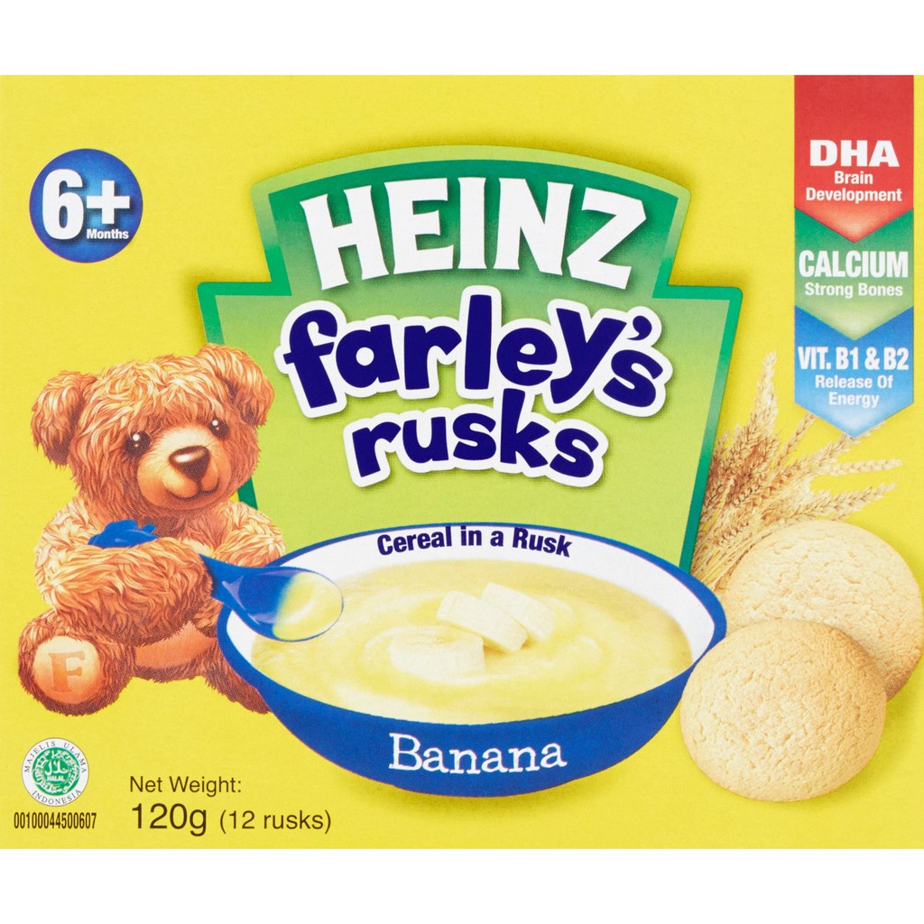 Heinz Farley's Rusk - Banana (120g) | Shopee Malaysia