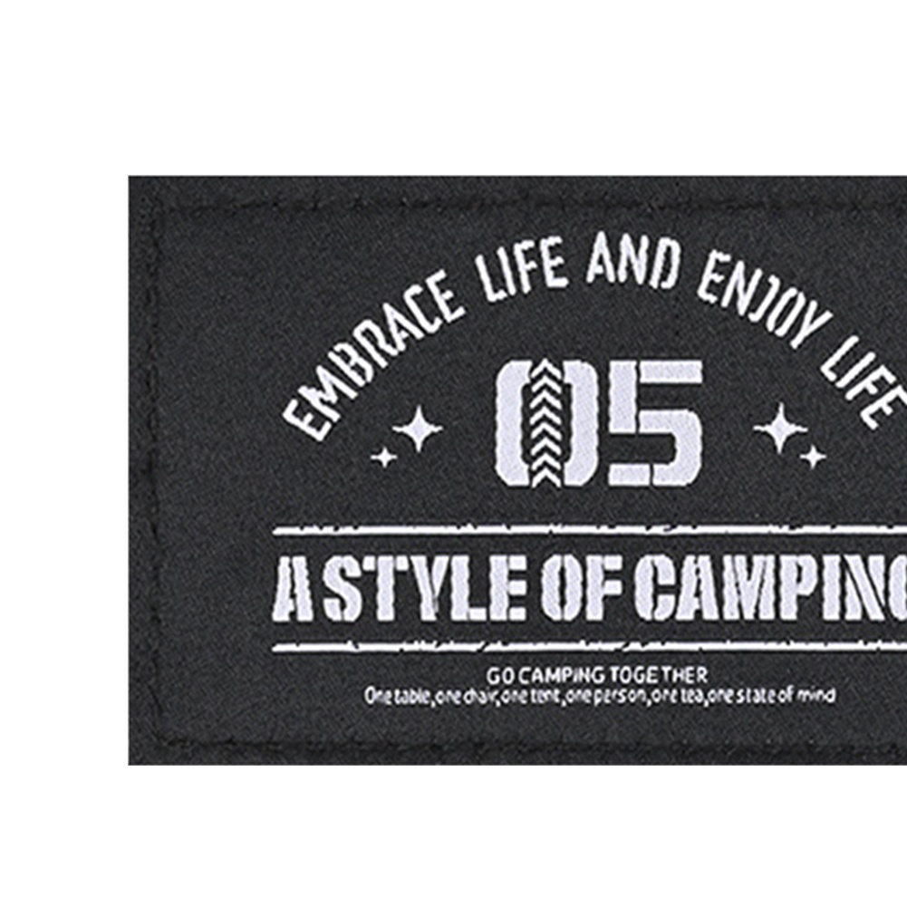 Camping Gear Badge Exquisite Embroidery Hook & Loop Patch for Outdoor ...