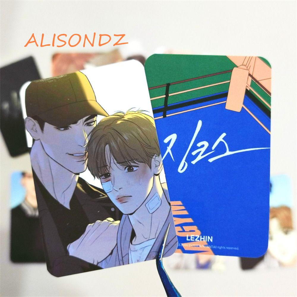 ALISONDZ Korean BL Manwha Jinx Postcard, Paper Manwha Jinx 3inches ...