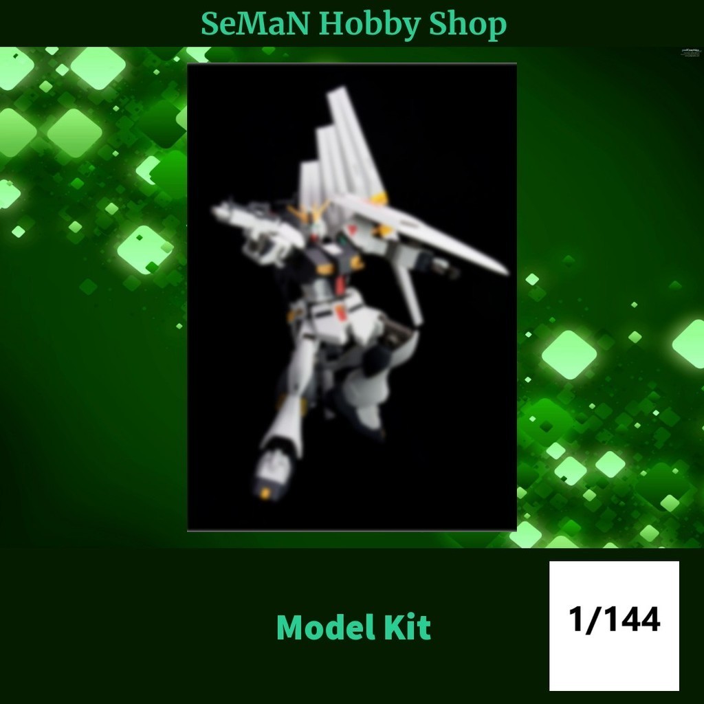 HG/EG 1/144 Nu with Fin Funnel Set GD Model Kit [Mecha/Robot] (Hobby Toys) | Shopee Malaysia