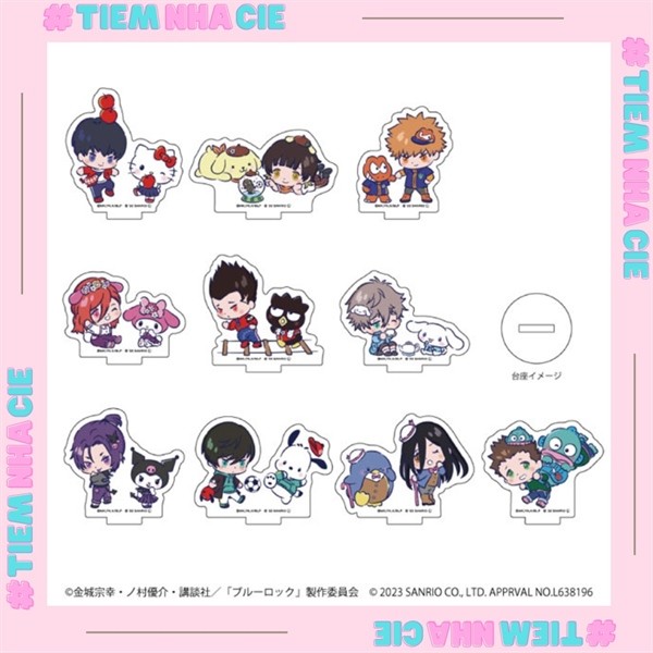 [Cie's Shop] [AVAILABLE] STANDEE DIGNITY BLUE LOCK Striker NO. 1 SANRIO ...