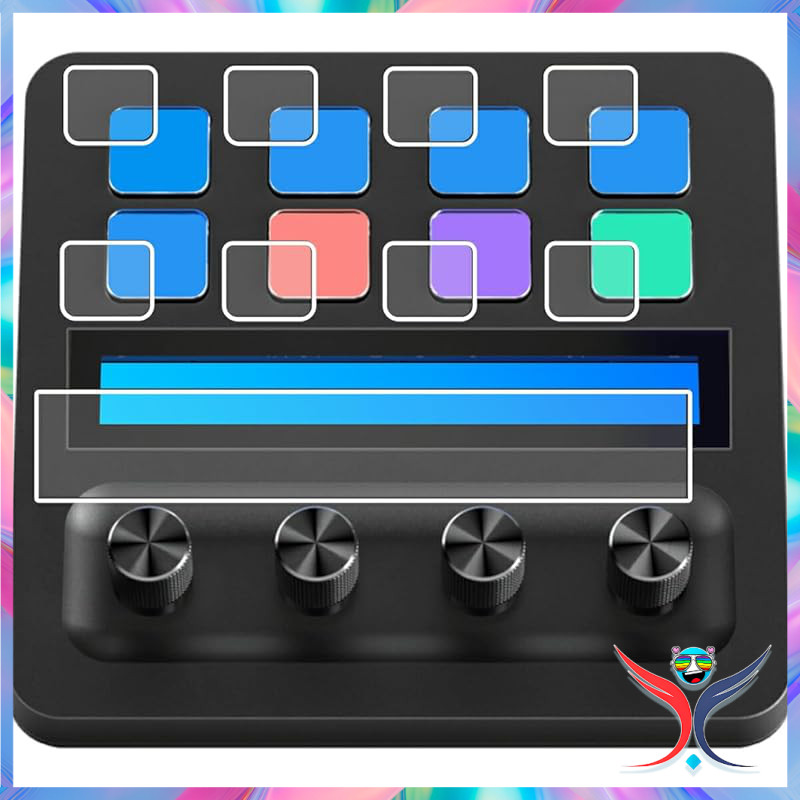 ClearView ELGATO Stream Deck + Key Screen Protector Film - High ...