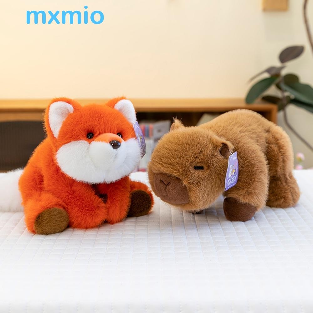 MXMIO Simulation Animal Toy, Fluffy Lesser Panda Capybara Plush Doll ...