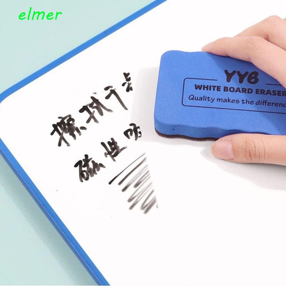 ELMER 8pcs Magnetic Whiteboard Eraser, Rectangle EVA White Board Cleaner, Stationery Leave No ...