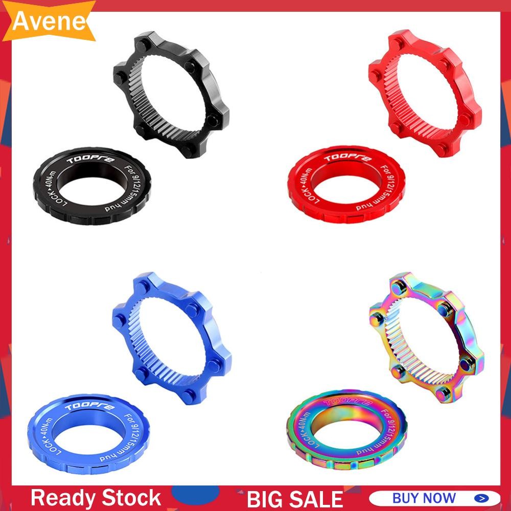 Bike Hub Center Lock Conversion Bicycle Centerlock to 6 Hole Adapter ...