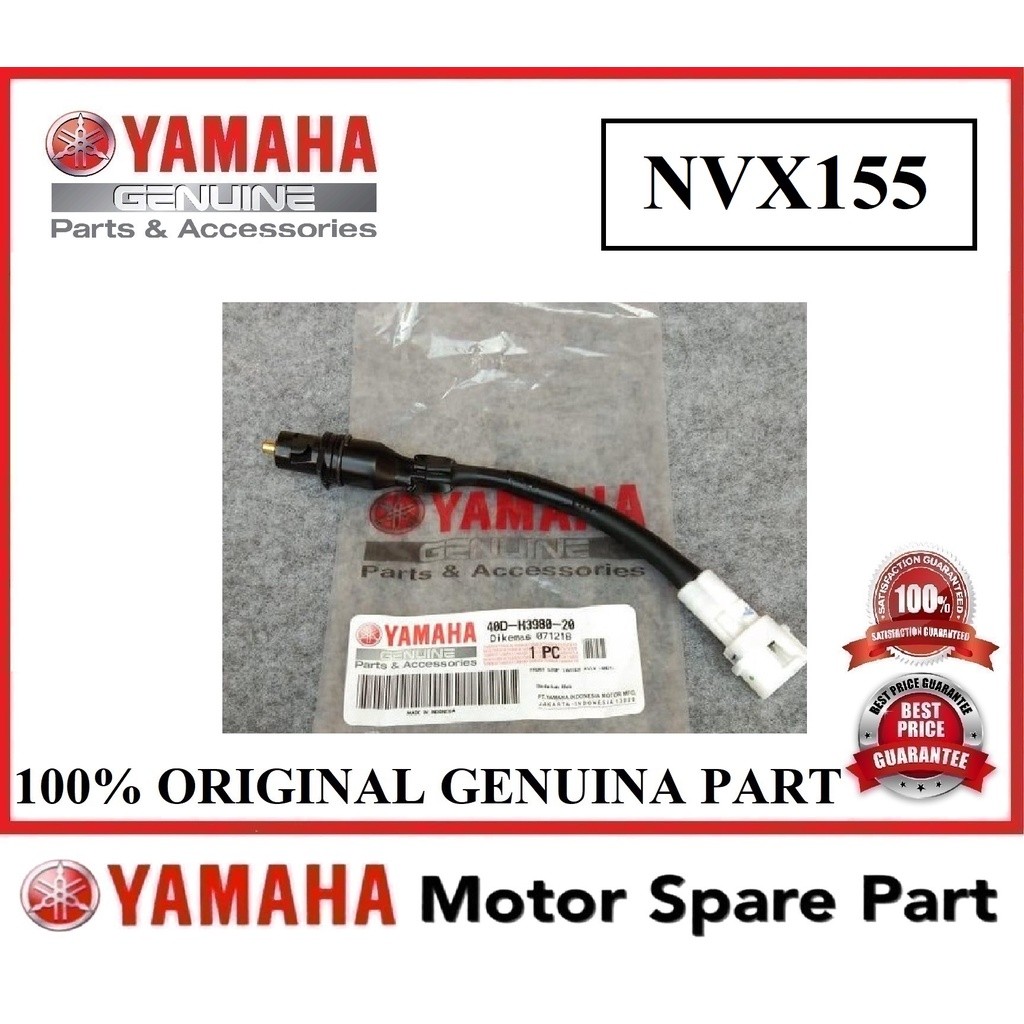 (100% ORIGINAL) YAMAHA NVX155 FRONT STOP SWITCH LH // 40D-H3980-20 LEFT ...