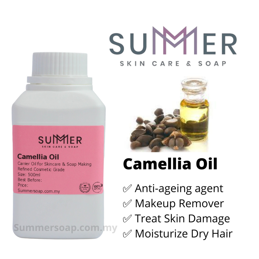 Camellia Oil Refined 500ml 精致山茶花油 苦茶油 Cold Pressed/ Tea Seed Oil ...