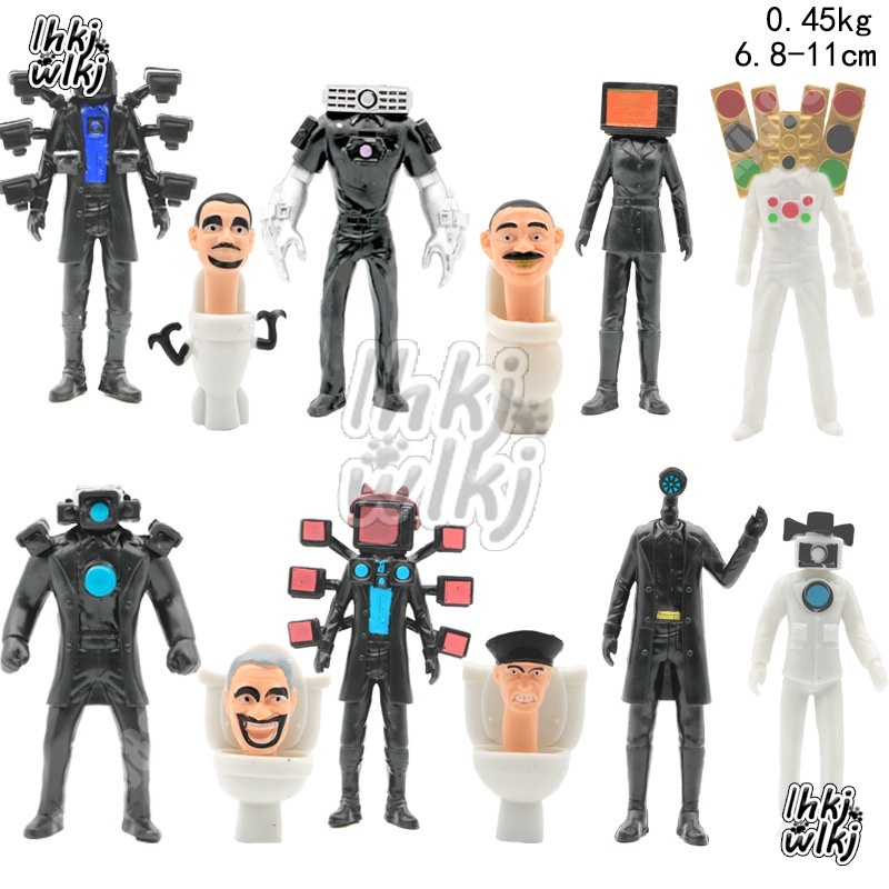 Game Spoof New Figure Skibidi Toilet Toilet Man Vs Monitor Photographer ...