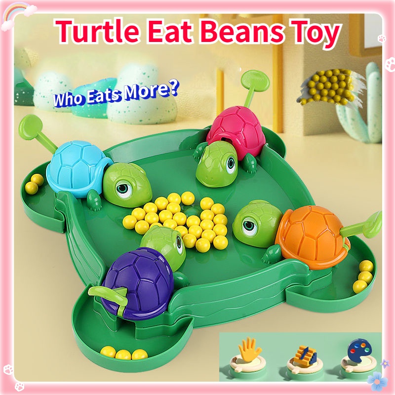 Turtle Eat Beans Toy for The Ball with Bead Feeding Eat Ball Turtle ...