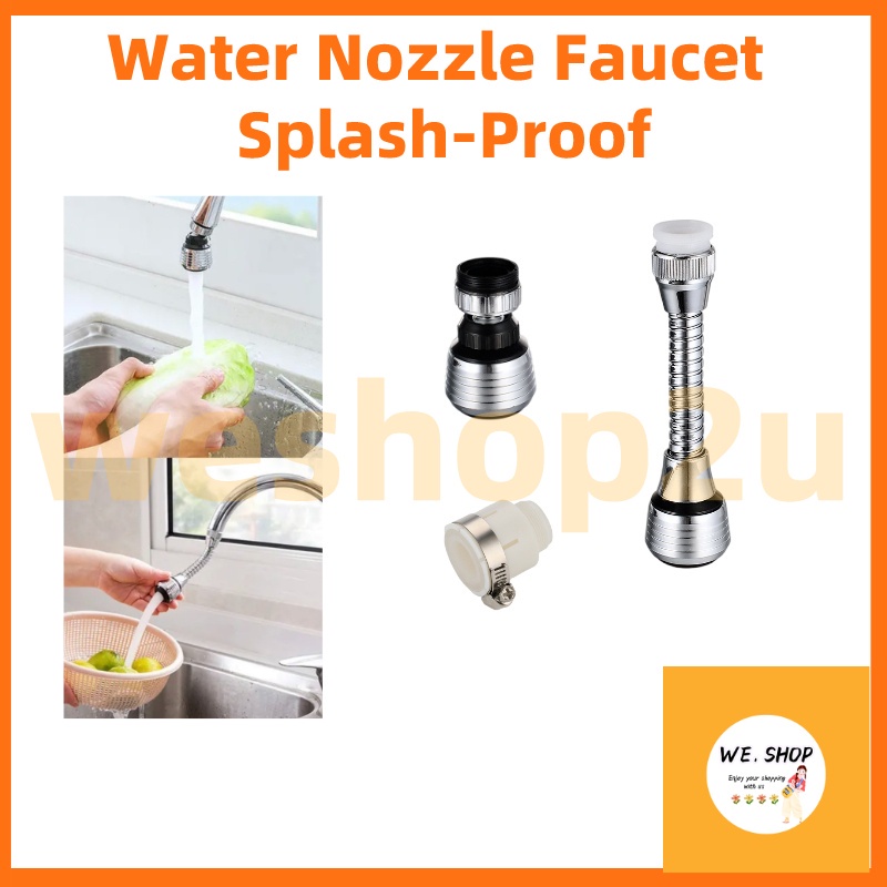 READY STOCK!!!Water Nozzle Faucet Splash-Proof Decompression Tank ...