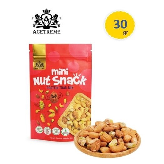 Acetreme Mixed Nuts (30g) Protein Trail Mix [Roasted Cashew Nut / Almond / Pistachio / Peanut ...