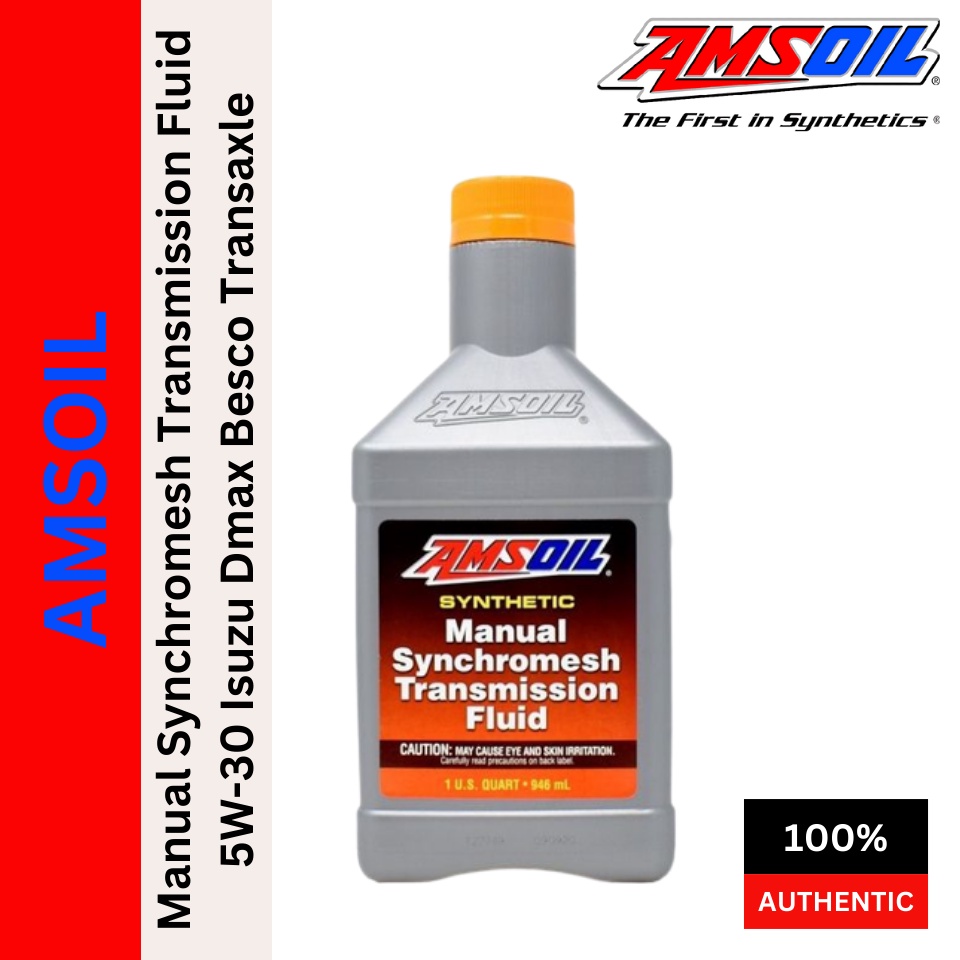 AS-6-MTF-QT (𝐌𝐀𝐃𝐄 𝐈𝐍 𝐔𝐒𝐀) Amsoil Manual Synchromesh Transmission Fluid ...