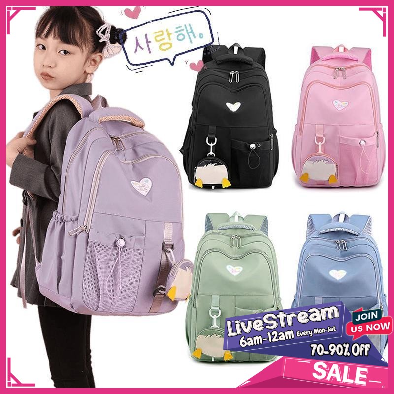 (B581) 43cm Beg Korean Style Beg Korean Look Beg Sekolah Korean Style ...