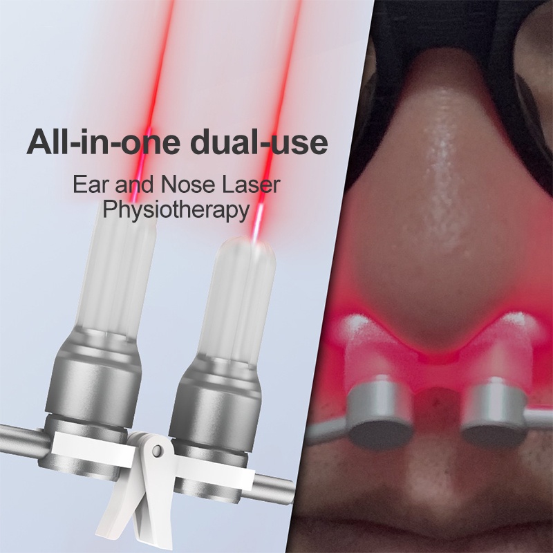 YUNCHI Ear Rhinitis Laser 650 Nanometer Red Light Physiotherapy ...