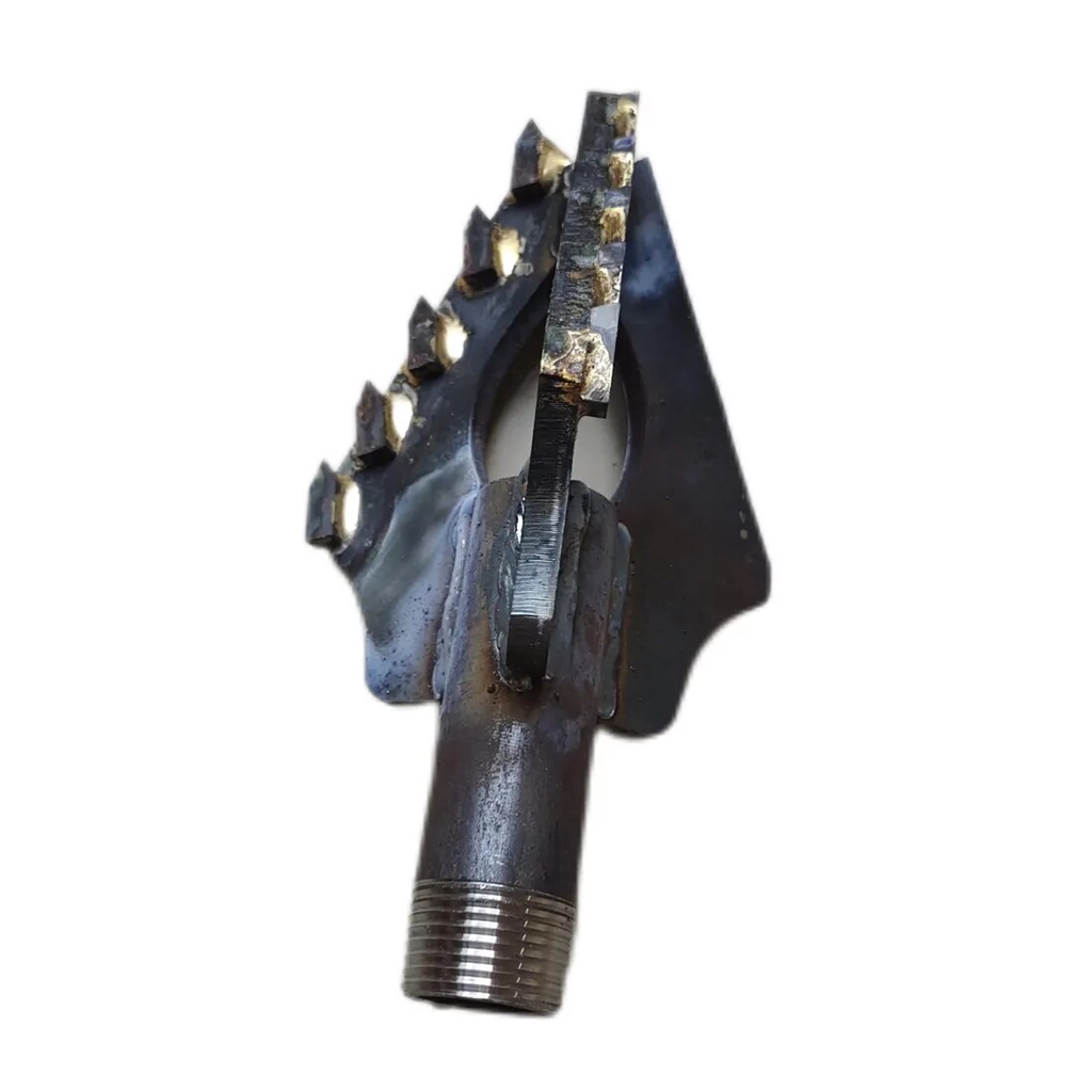 Small water well drilling rig three wing alloy drill bit soil sand ...