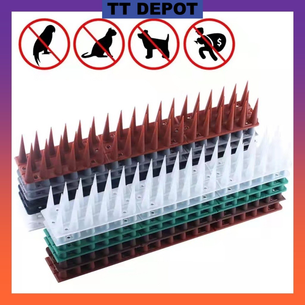 36CM Bird Spike Anti Climb Spikes Security Spikes Bird Cat Repel Bird ...