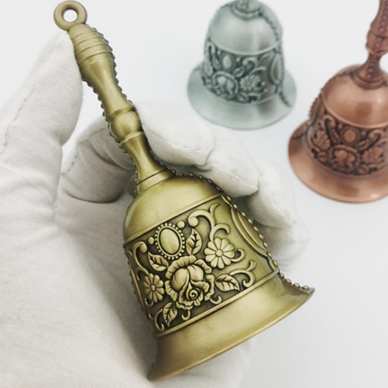 Retro Hand Call Bell Multi-Purpose Bells For Craft Wedding Decoration ...