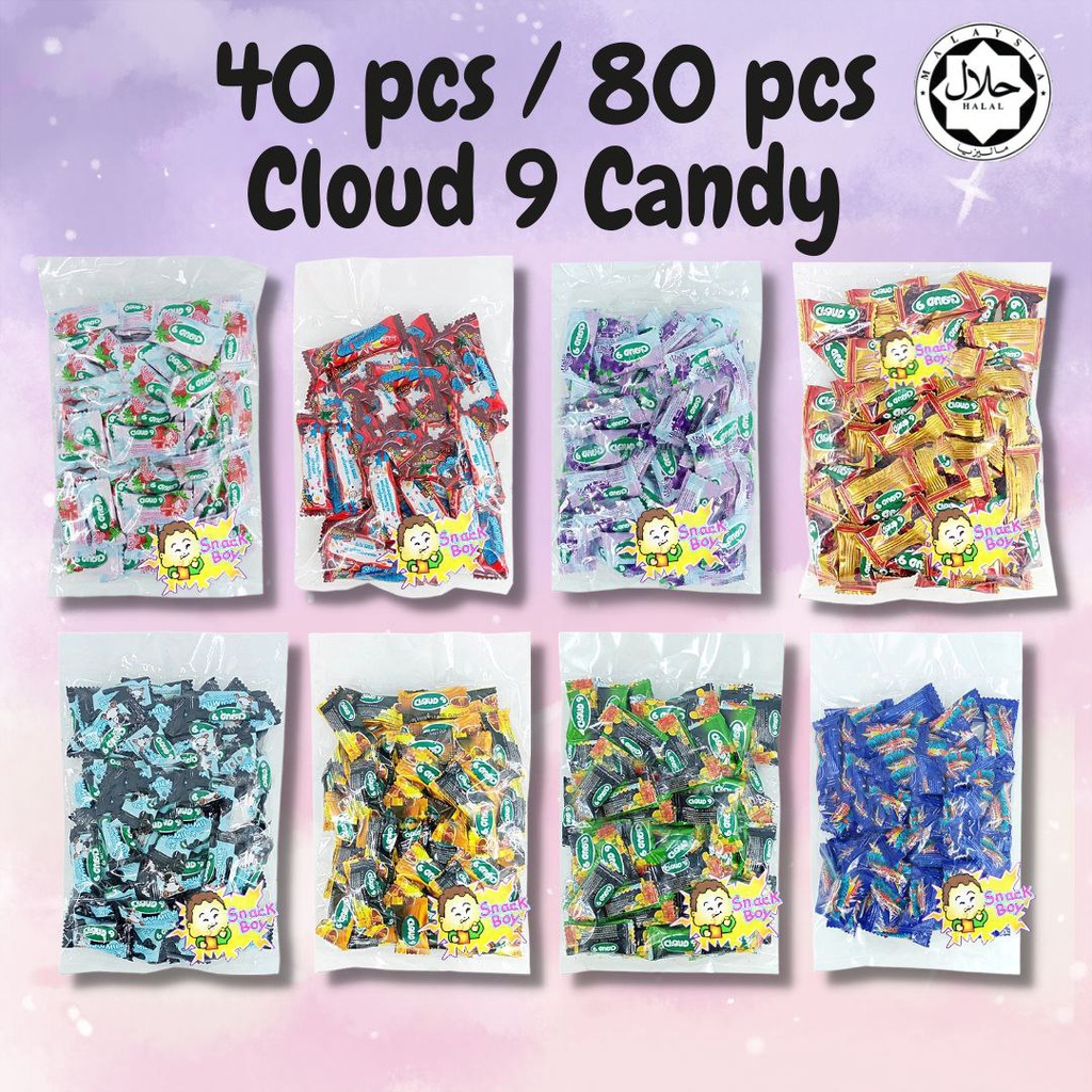 80pcs Jack'n Jill Cloud9 Dynamite Candy[Strawberry/Blueberry/Butter ...