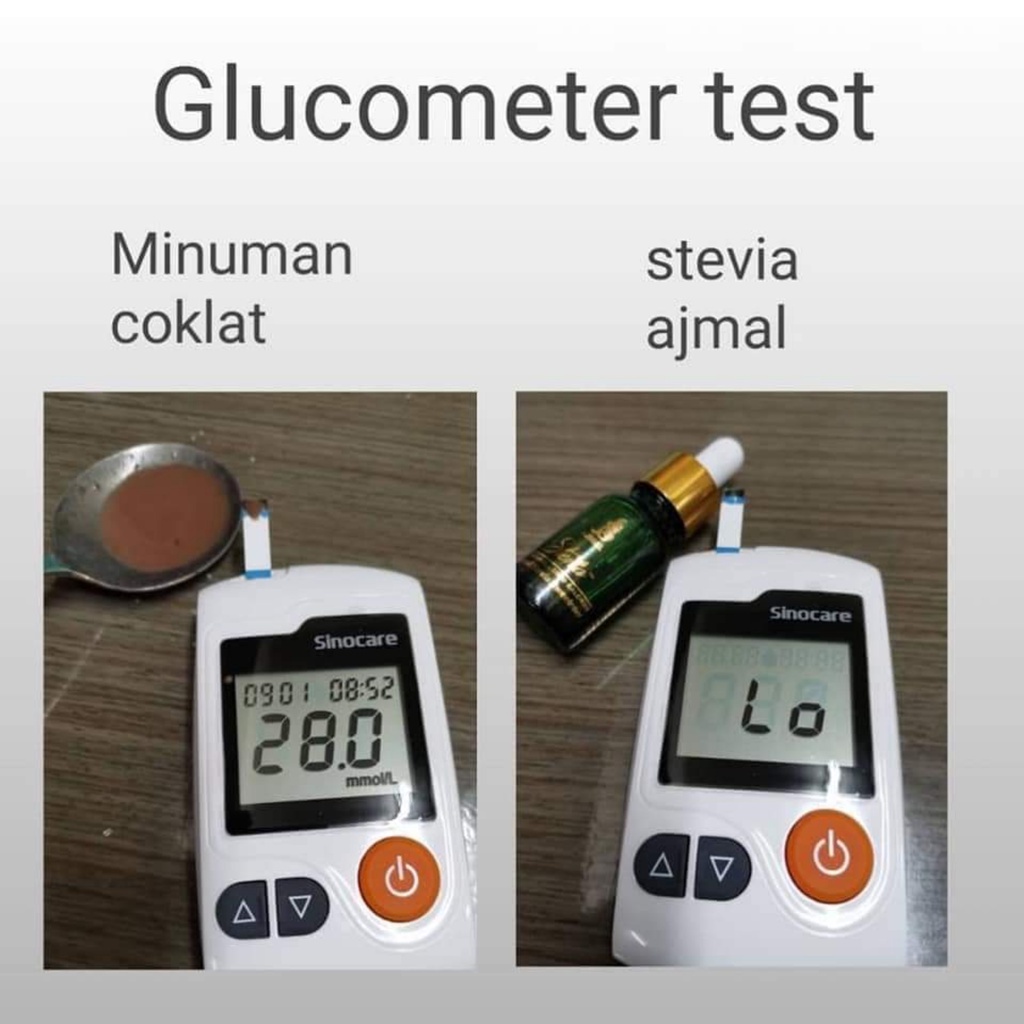 STEVIA ALAJMAL Sweetener Rebaudiana AJMAL No Calories Penganti Gula ...