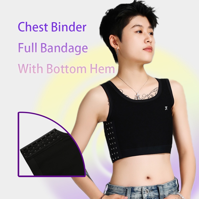 Breathable Chest Binder Baju Melayu Budak Breast Binder Plus Size Bra