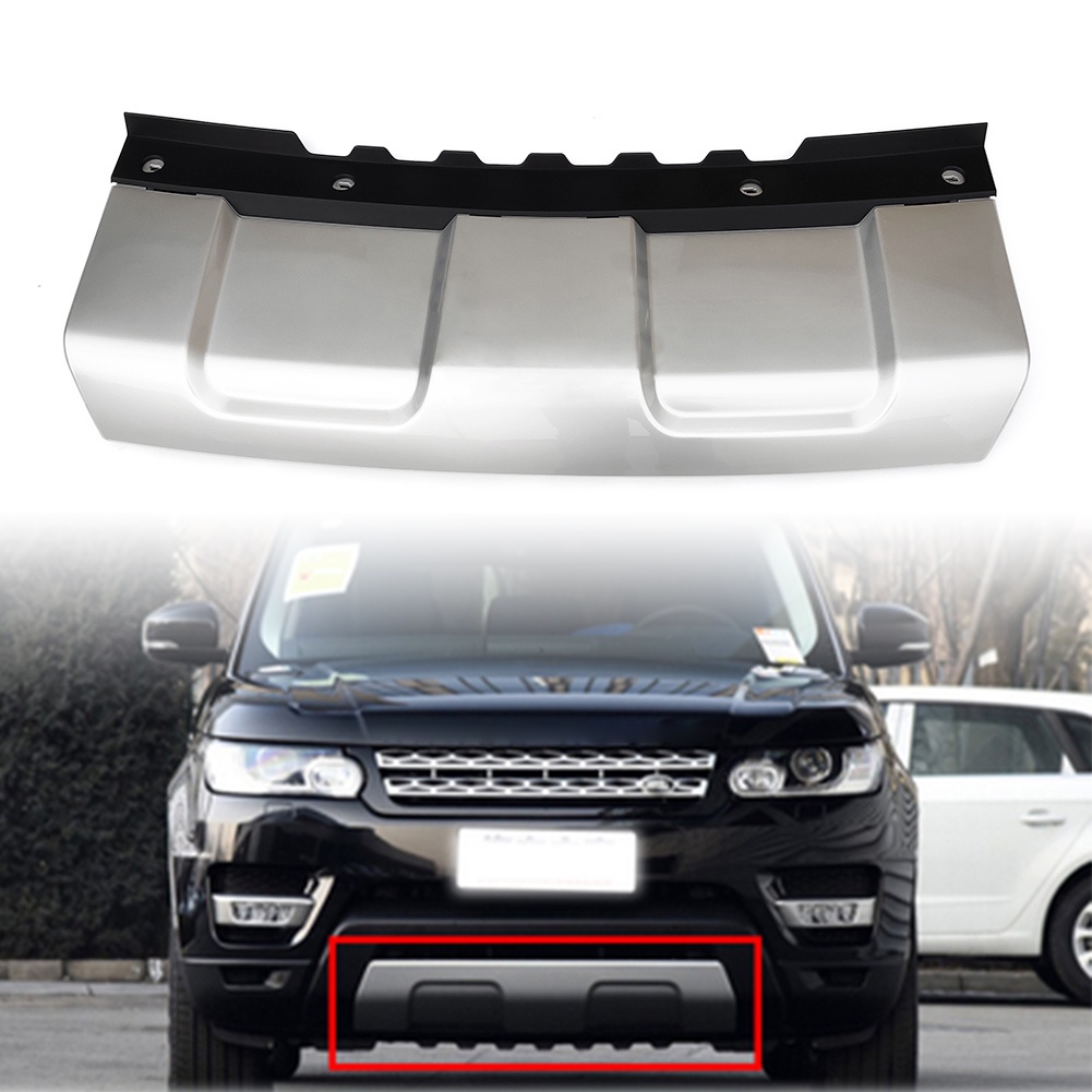 Gray Car Front Bumper Under Cover Towing Eye Guard For Land Rover Range ...