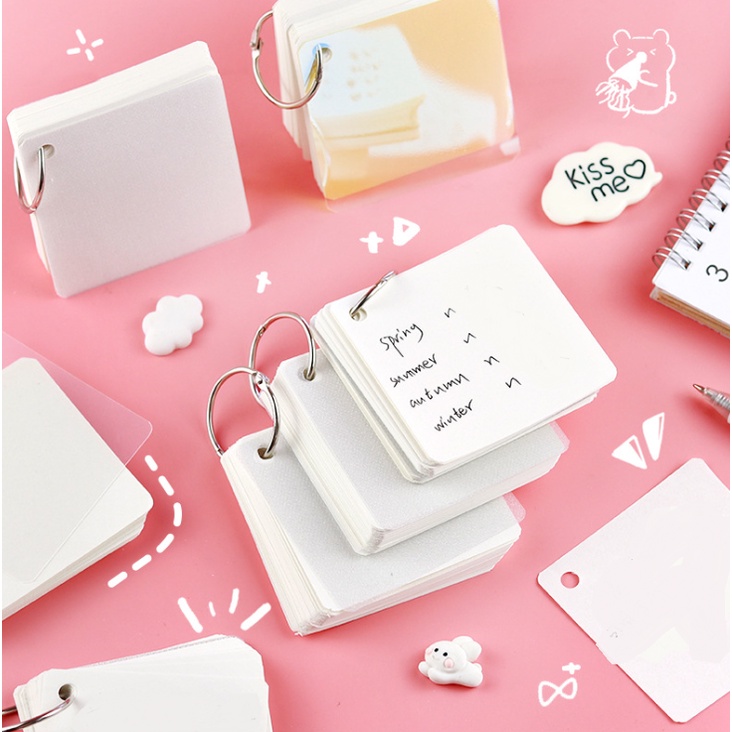 GANTUNGAN Transparent ring word book memo hanger | Shopee Malaysia
