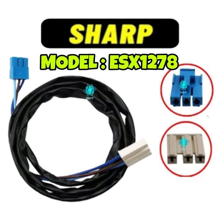 ESX1278 SHARP CABLE WATER LEVEL SENSOR WASHING MACHINE CABLE WIRING ...